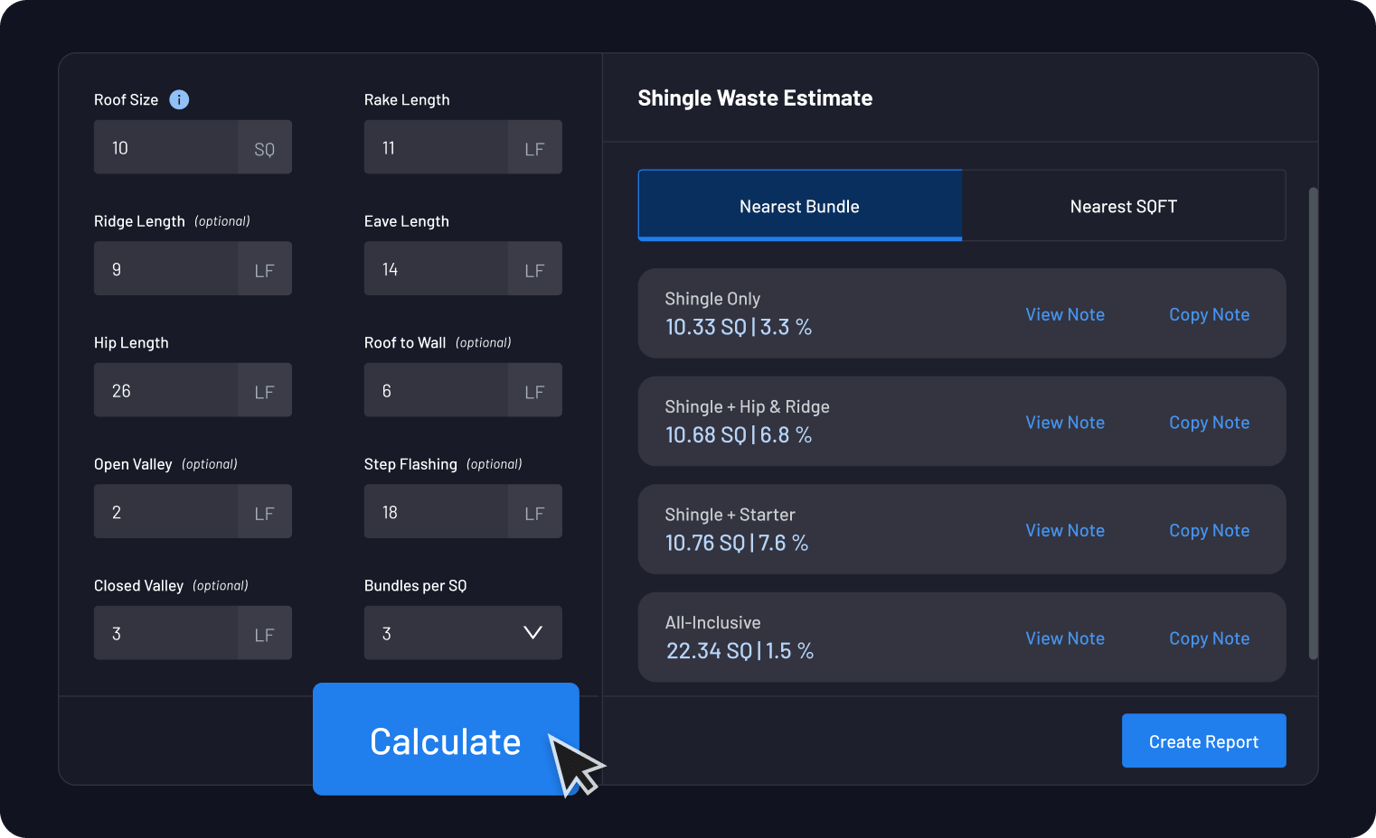 How to Use the Shingle Waste Calculator